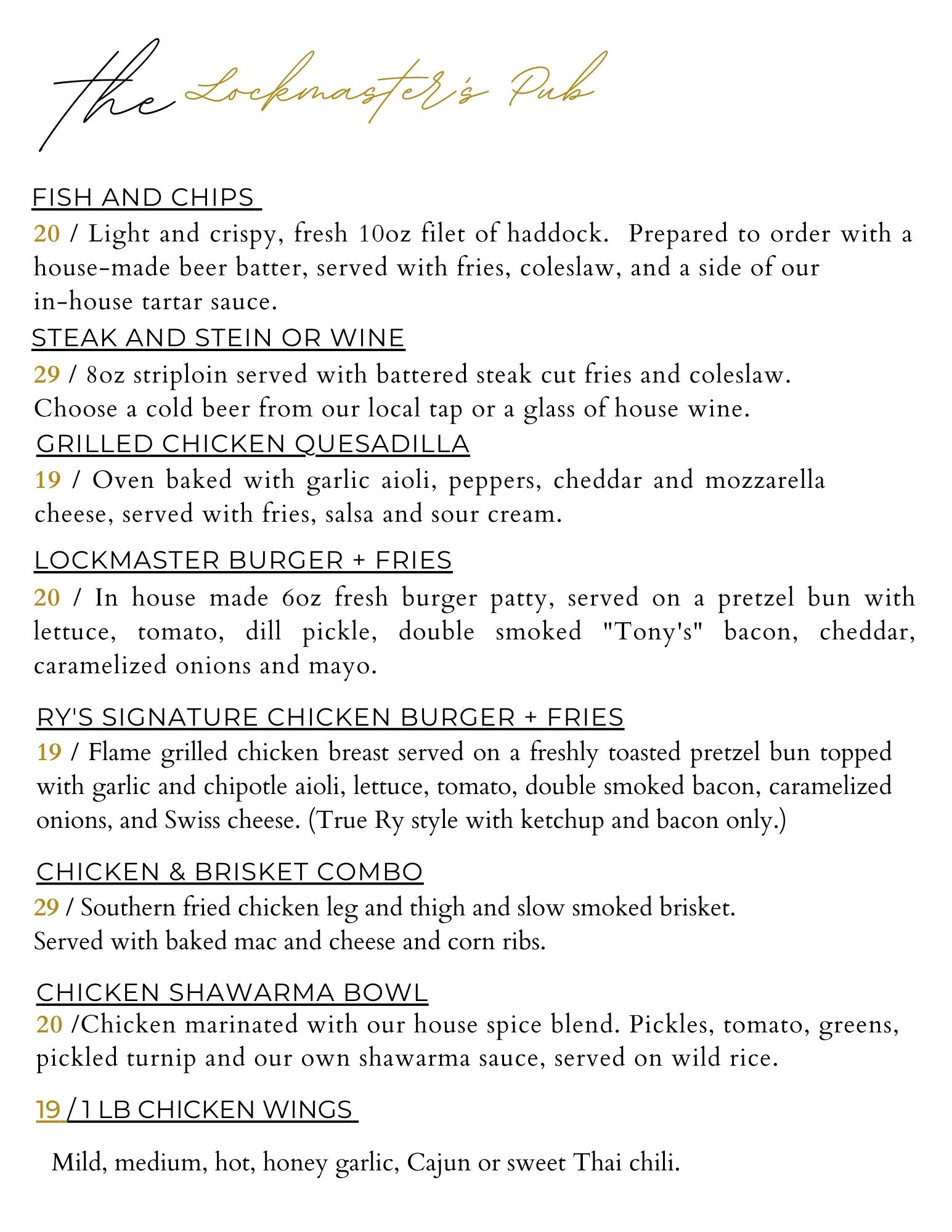 Lockmaster's Pub - Bras d'Or Lakes Inn